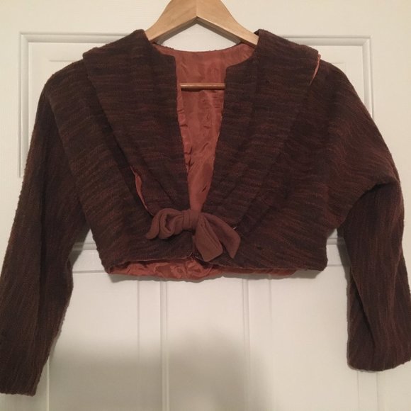 Vintage | Jackets & Coats | Vintage Cropped Jacket | Poshmark